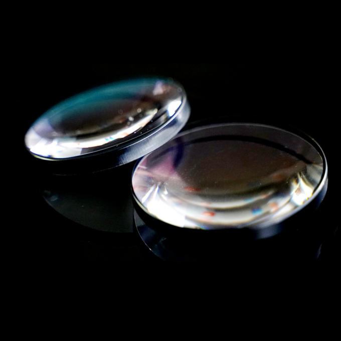 Achromatic K9 Optical Glass Lens Doublet Telescope Convex Concave ...