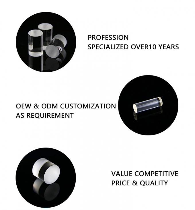 Optical Infrared Rigid Rod Lens for Medical Endoscopes