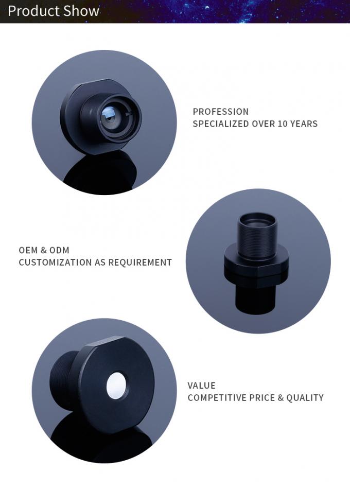 Aspheric AR Coated Laser Diode Collimating Lens 200 To 1100nm
