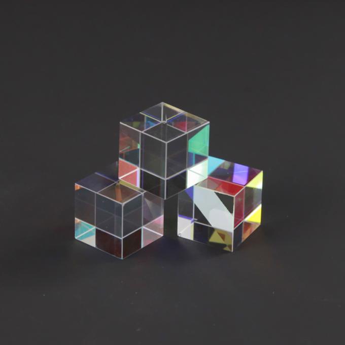 Combiner Cross Dichroic Acrylic Glass RGB Prism Cube