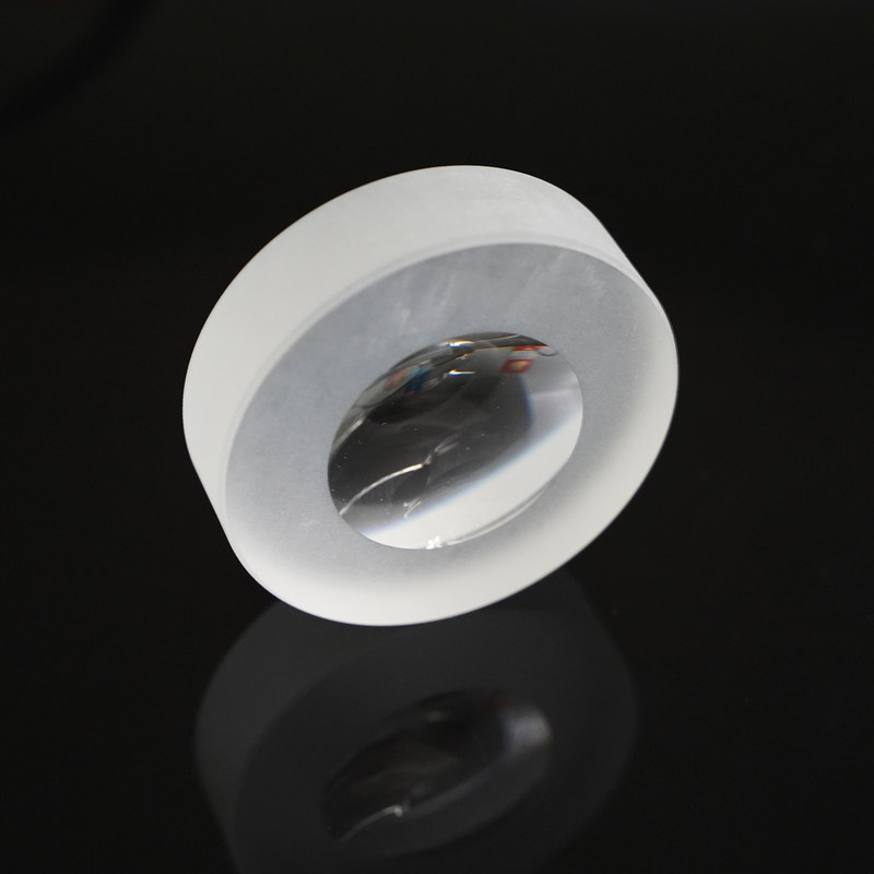 Optical grade PMMA material and machinery cutting plano-concave ...